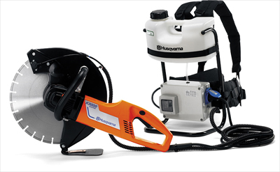 Demolition saw 14" electric (wet saw) - HireDepot